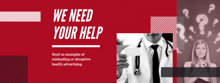 Send Us Examples of Misleading Health Advertising - Medical Association ...